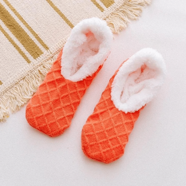 Chaussette Chausson Fille Douces et Chaudes pour la Maison • Chaussons ...
